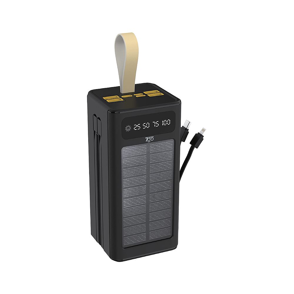 7GO GPW-01 50.000 mAh Solar Powerbank – 22.5 W Hızlı Şarj, Dahili ...